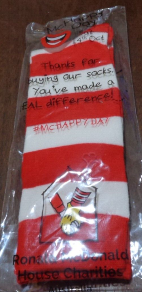 McHappy day socks. Adults 2017. New Sealed. | eBay Australia