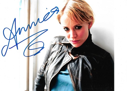 Annie (Strand) DJ Autograph Signed 20x30cm Picture | eBay