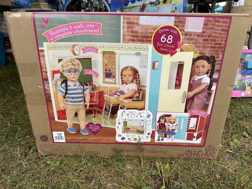 Our Generation Awesome Academy School Room Set for 18 inch Dolls for ...