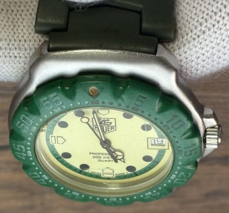 TAG Heuer Professional Formula 1 Green Watch Model 372.513 Tested ...