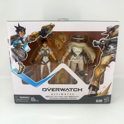 Overwatch Ultimates Series Tracer & McCree Action Figures Hasbro ...
