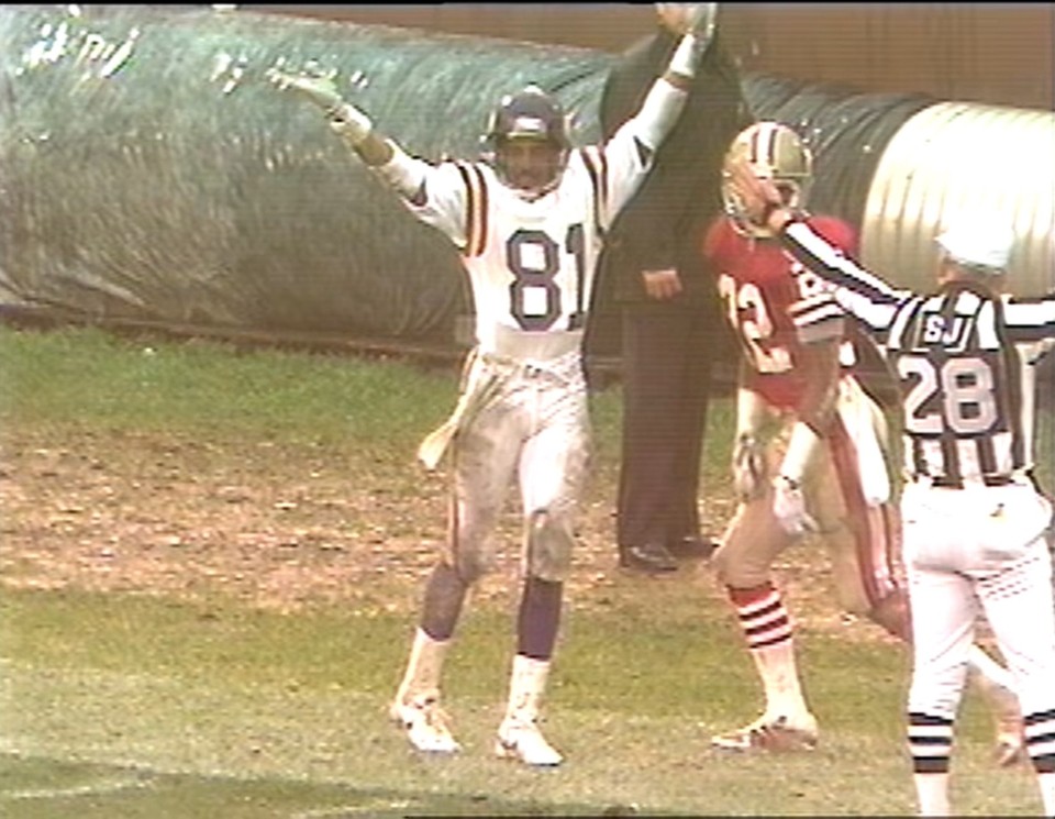 1987 NFC Playoffs - Minnesota Vikings at San Francisco 49ers DVD ...
