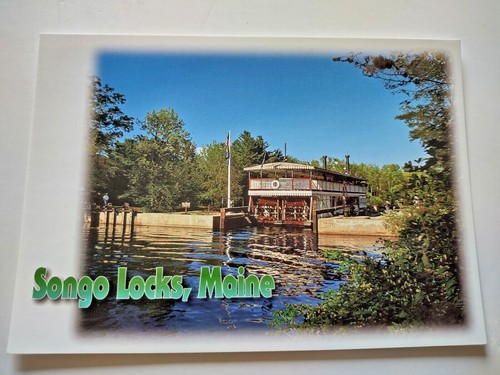 Songo Locks Maine Me Songo River Queen II Riverboat Tourist Boat | eBay