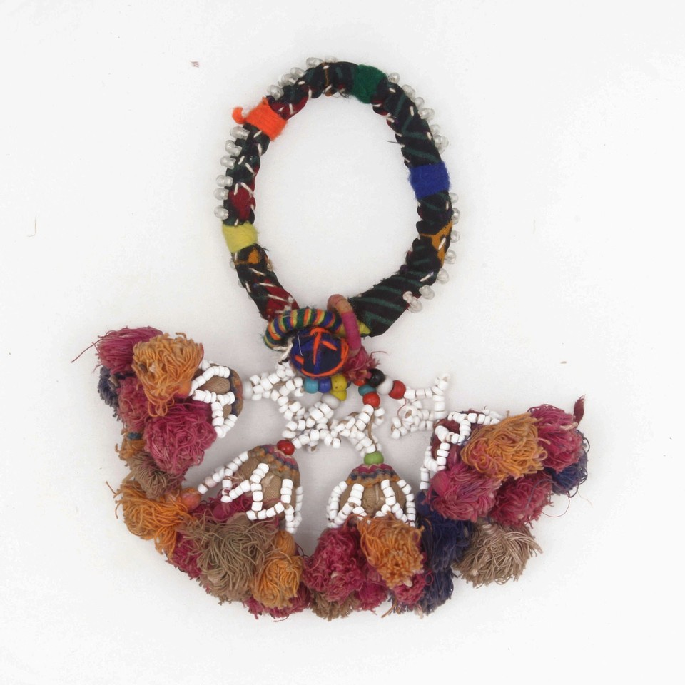 Beaded Banjara Armlet With Tassels Ethnic Tribal Belly Dance Costume ...