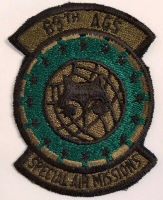 US Air Force 89th AGS Special Air Missions USAF Military Patch | eBay