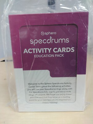 Sphero Spectrums Activity Cards Education Pack | eBay