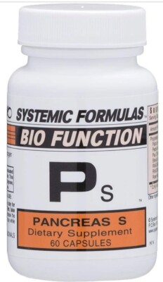 bio function PS Pancreas S Supplement 60 caps | eBay