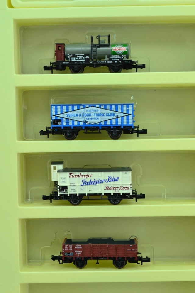 Minitrix 11014 0-6-0 Br89 Steam Locomotive Freight Train Set N Scale | eBay