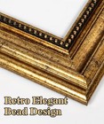 Vintage Gold Picture Frame 5x7 Ornate Antique Photo Frame for Wall or ...