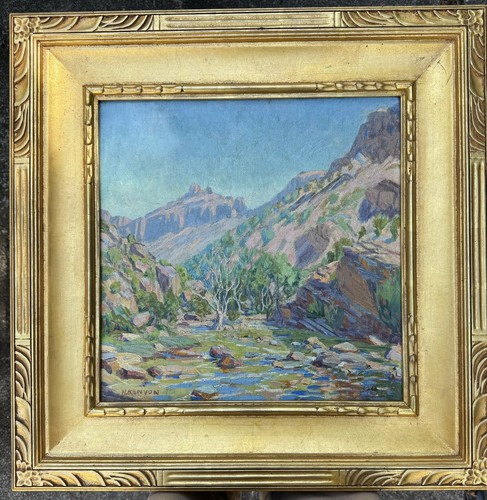 Haidee Kenyon (American, 1876-1944) Original Art California Landscape ...