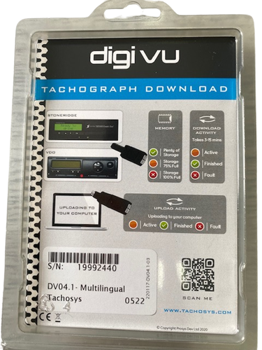 DigiVu 4 Tachograph Download Key - DV04 | eBay UK