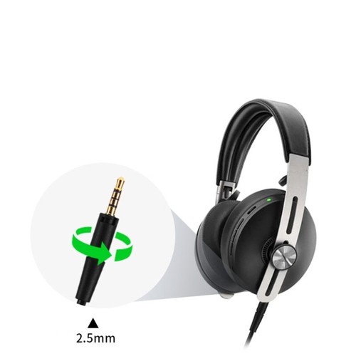 Headset Cable for HD400S HD350BT Earphone HiFi Stereo Cord 47.21in ...