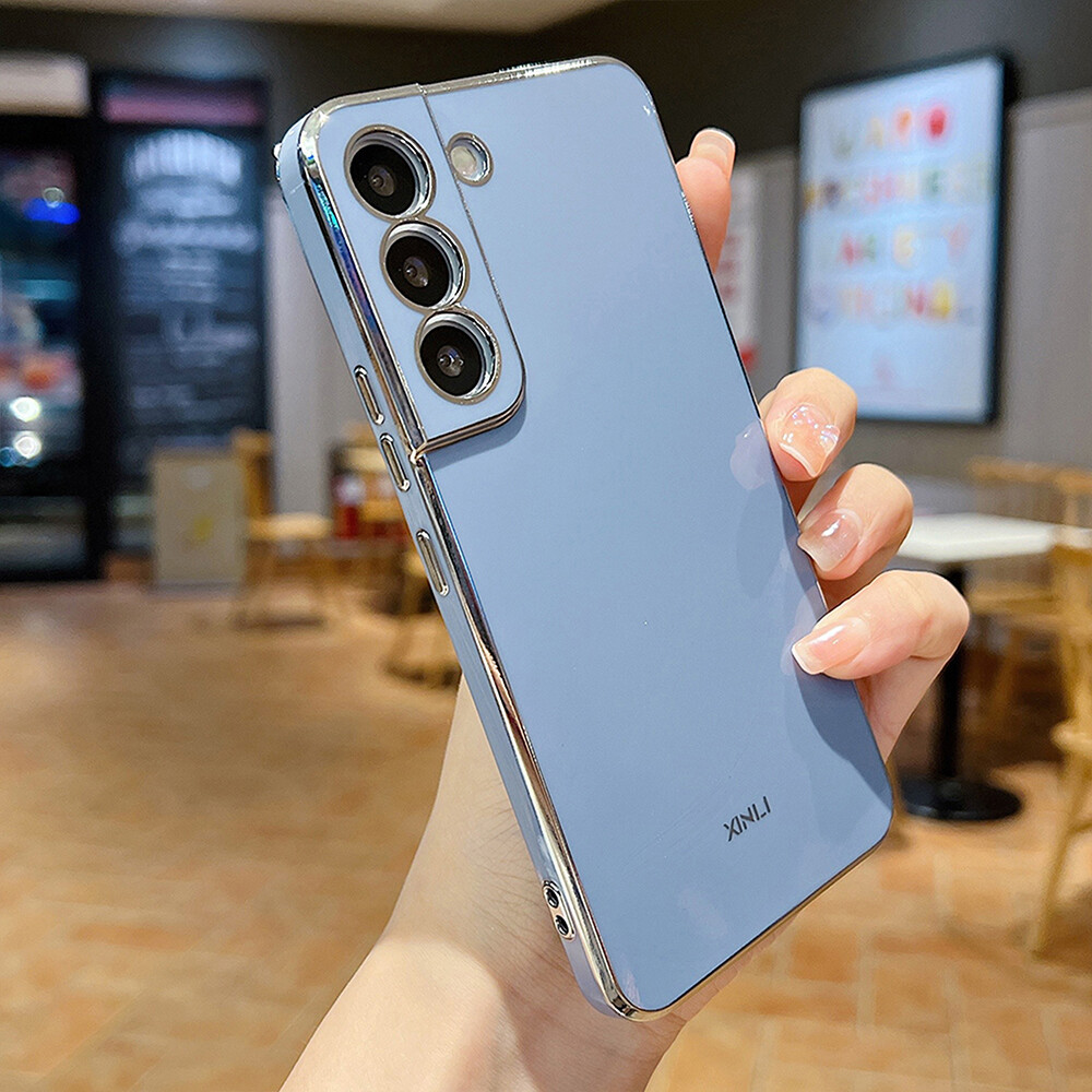 ShockProof Plating Phone Case For Samsung A24 S23FE S23 Ultra S21 S20 ...