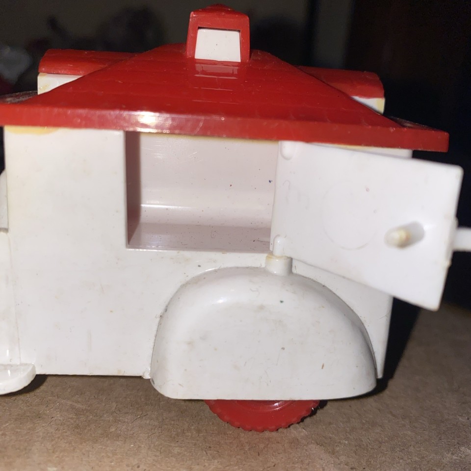 Vintage Ideal Toys Plastic Ice Cream Truck 10 Cent 5.75” | eBay