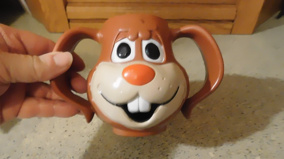 25-862 Vintage Nesquick "QUIK" Plastic Bunny Mug/Cup The Nestle Co ...