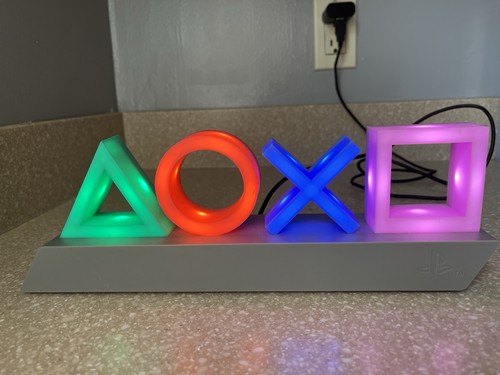 Sony Playstation Light Up Sign Decor | eBay
