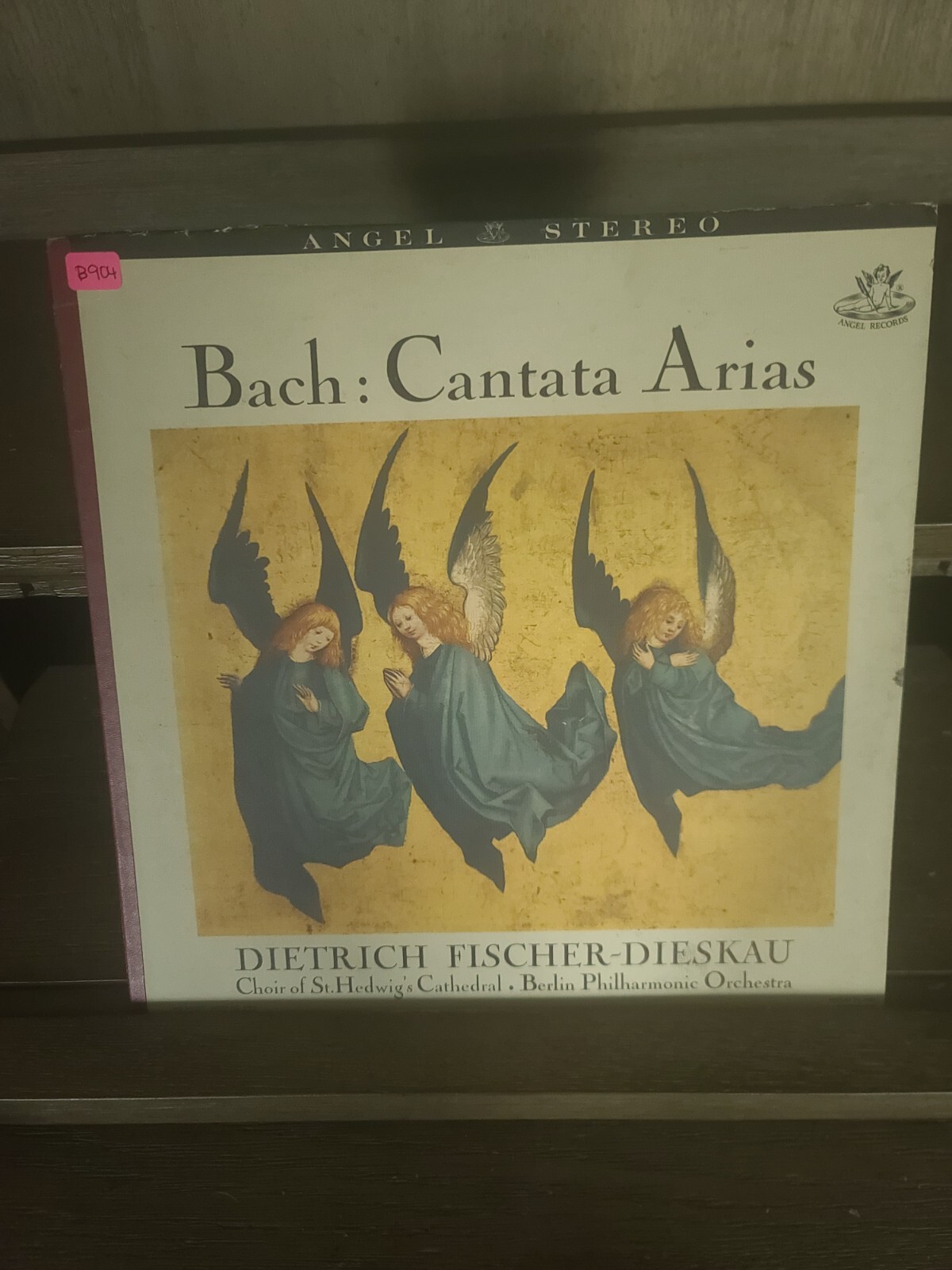 MEGARARE ALP 1703 Bach Cantata Arias Dietrich Fischer-Dieskau Berlin ...