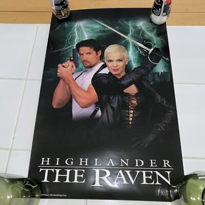 Highlander The Raven tv memorabilia poster ca.2005 | eBay