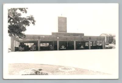 Fire Department Station Naval Base SEATTLE Vintage RPPC Photo Postcard ...