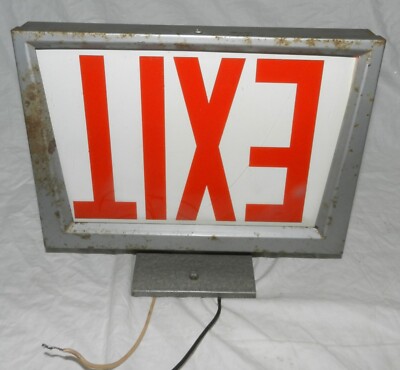Exit Signs - Vintage Exit Sign