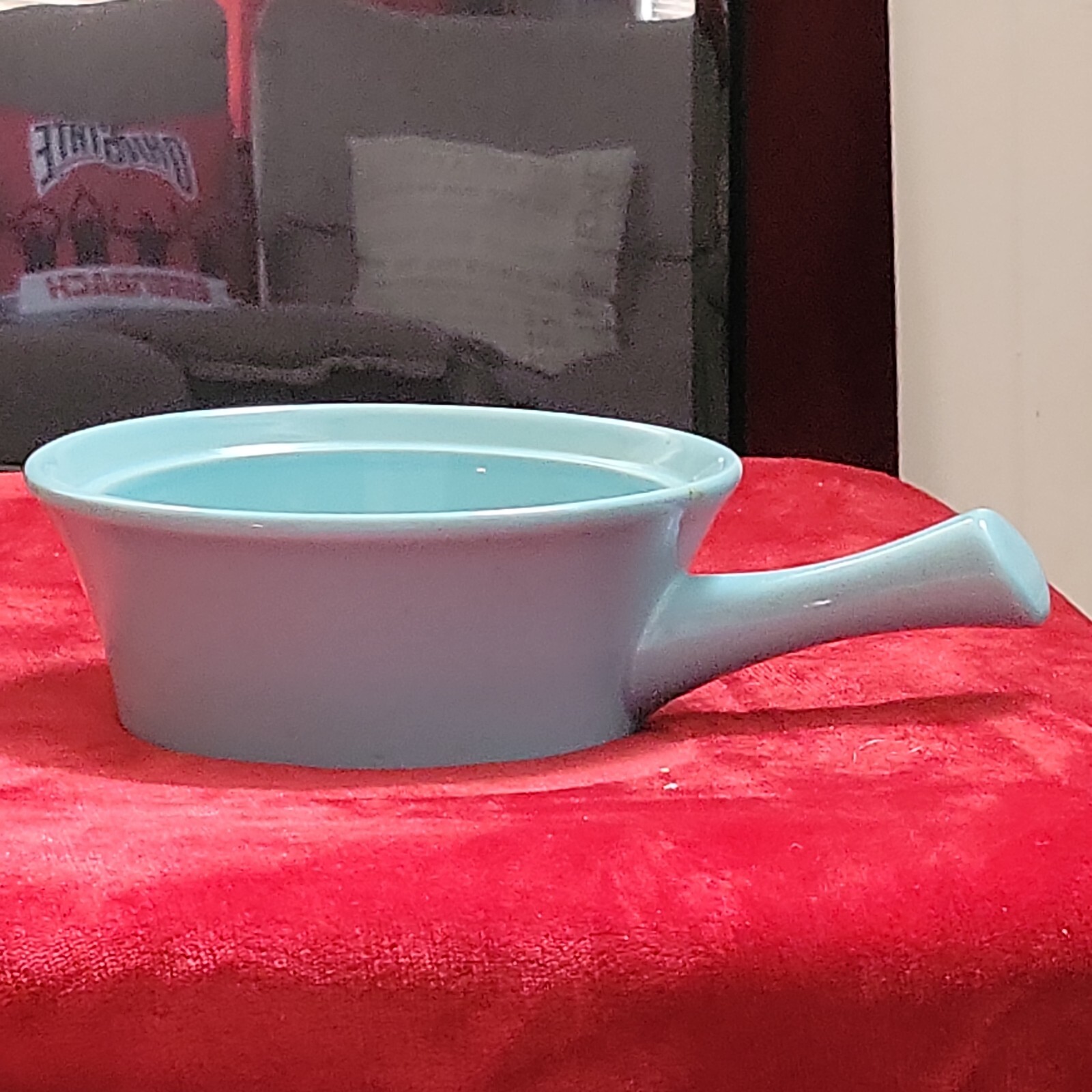 Cameron Clay Casserole Baking Dish 1960 Clay Product MCM w Handle ...