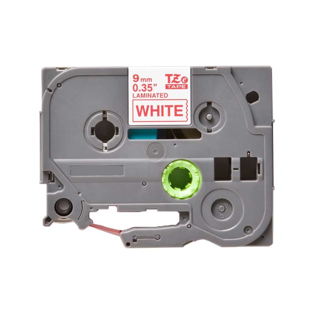 Label Tape Compatible With Brother Red on White TZ232 PT-E550WVP H110 ...