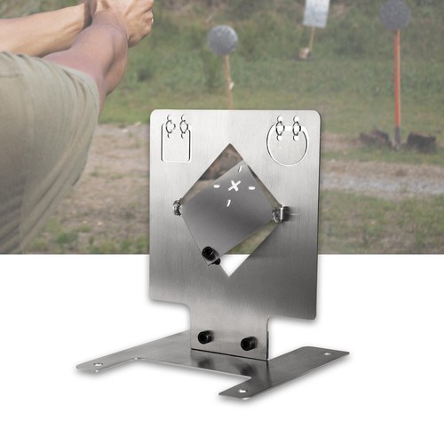 Metal Target Stand Shooting Target Hunting Durable Stainless Steel ...