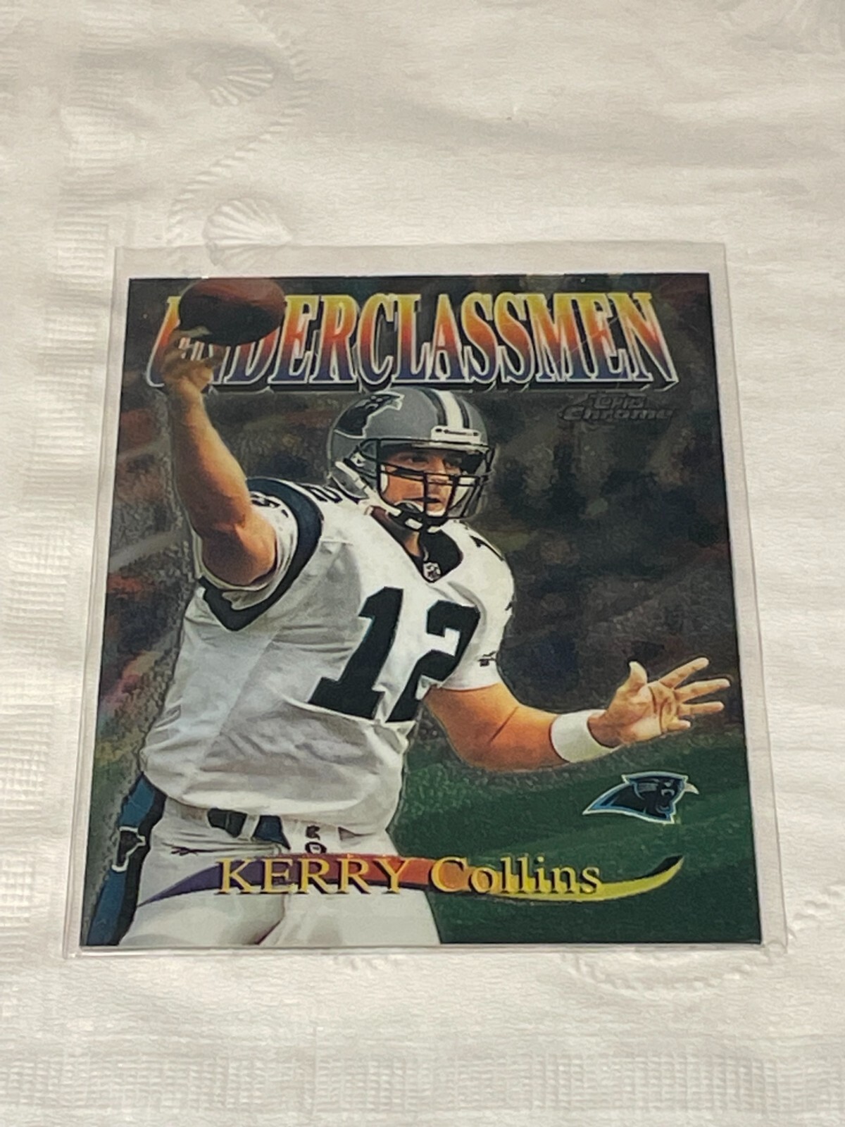 1997 Topps Chrome Underclassmen Panthers Football Card #U1 Kerry ...