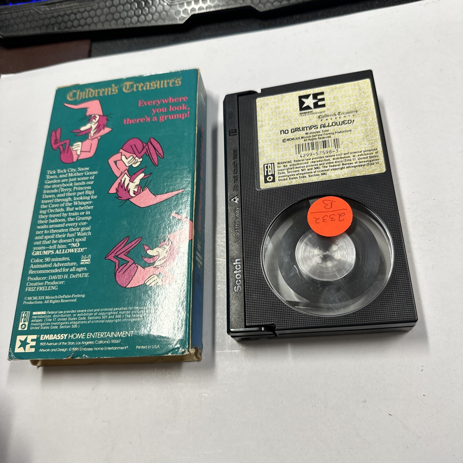 Vintage Children's Treasures No Grumps Allowed! BETA RARE‼️Betamax | eBay