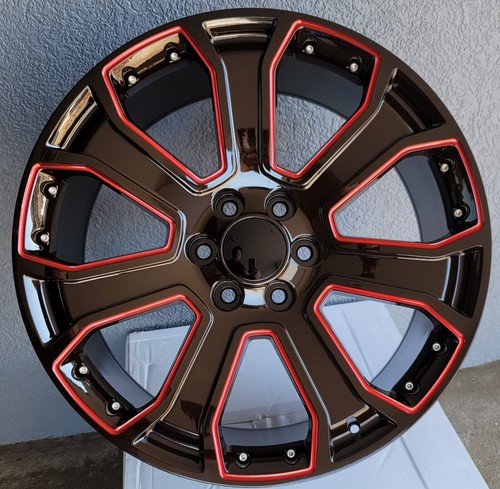 22 inch rims 6 lug chevy | eBay