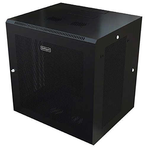 StarTech.com 18U 19" Wall Mount Network Cabinet - 16" Deep Hinged ...
