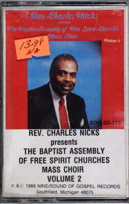 Rev. Charles Nicks Jr. Presents The Baptist Assembly Of Free Spirit Churches Mas | eBay