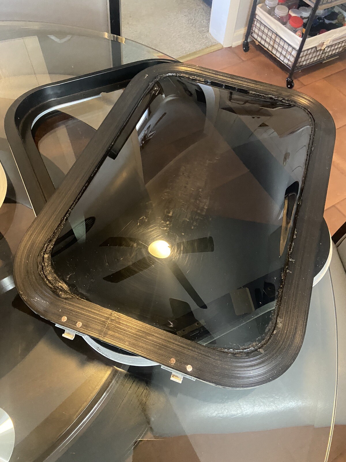 Vintage Custom Boogie Van Bubble Sun/Moon Roof 14x20 Removable | RARE ...