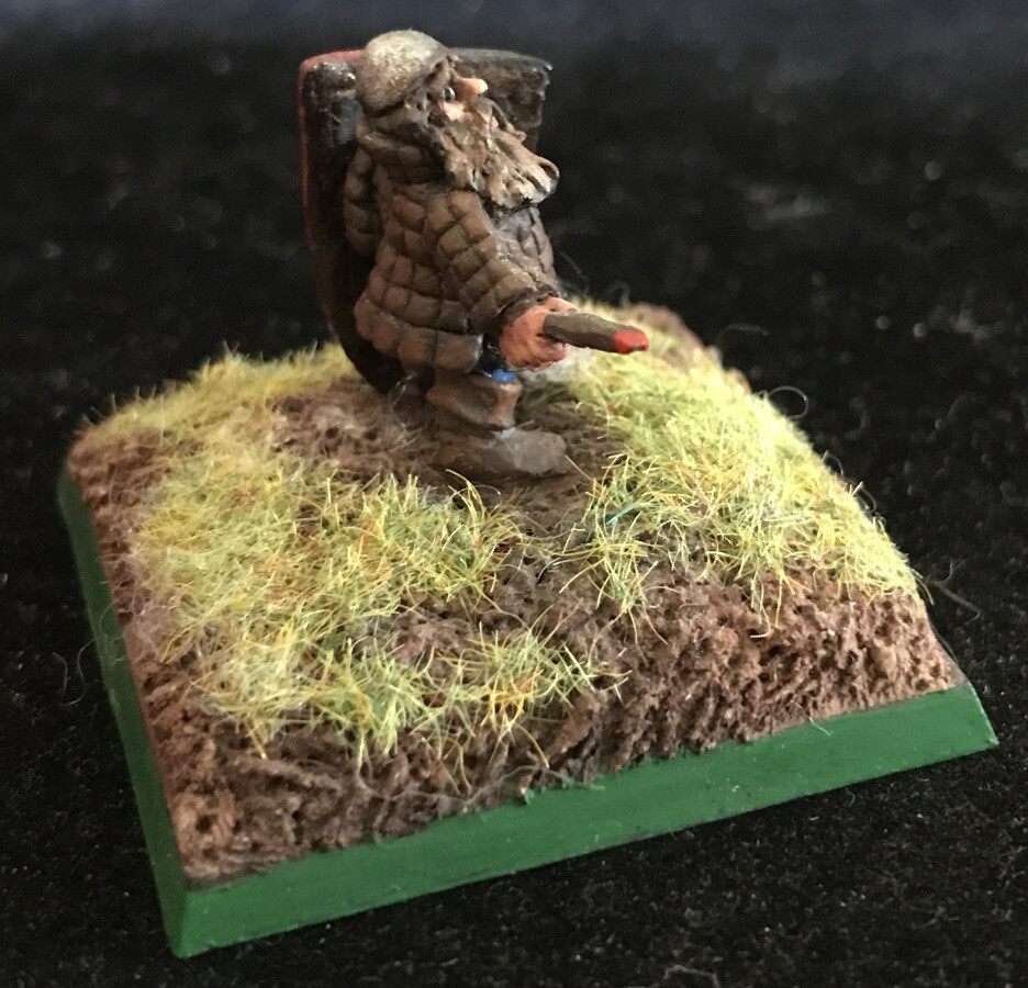 Vintage Citadel DS1 Dwarf Cannon Crew Gunner Diorama Metal Miniature ...