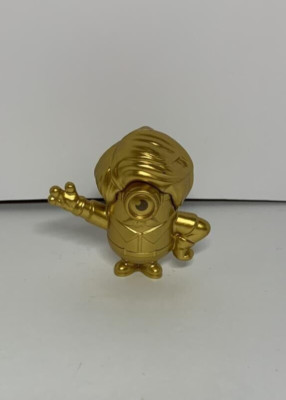 Gold Golden Minion #37 - Evil Minion - McDonald's Happy Meal ...