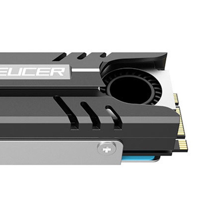 1Set for M.2 Radiator 2280 SSD Cooling Fan Double-Sided Cooling | eBay