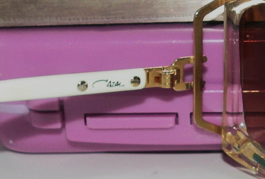 VTG 1970s CAZAL MOD 179 COL 263 W/NEW LENSES W. GERMANY SUNGLASSES BOX ...