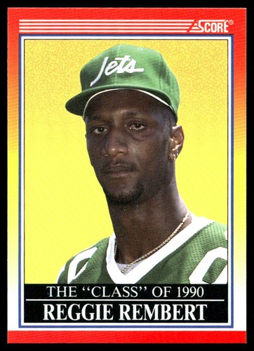 1990 Score Reggie Rembert New York Jets #610 | eBay