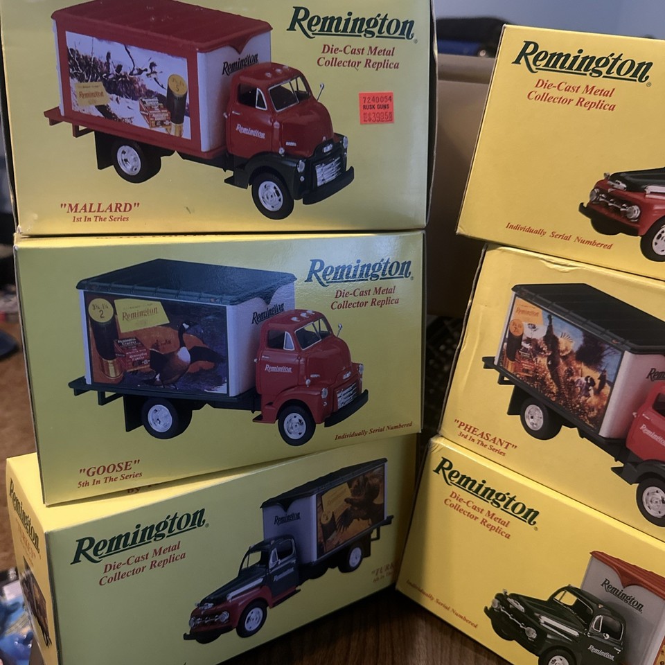 Remington 1st Gear Diecast Trucks 6 Outdoors Theme Collectable Set | eBay