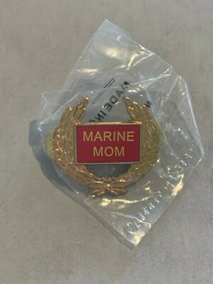 Marine Mom pin, Military mom pin, crest pin, armed forces pin, gift for ...