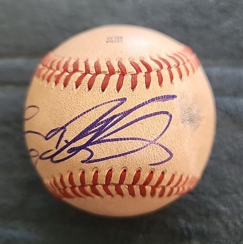 ANDY PAGES DALTON RUSHING DODGERS SIGNED AUTO AUTOGRAPH GAME USED MILB ...