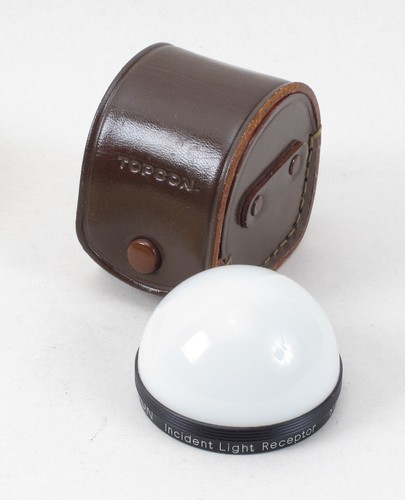 Topcon Incident Light Meter Receptor 51mm - MINT in Case fits 49mm ...