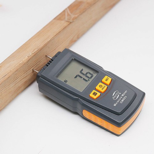 Digital LED Meter Damp Tester Detector Wood Wall Moisture level new | eBay