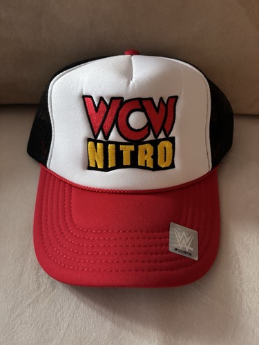 WCW Nitro Wrestling Trucker Hat By Chalk line WWE | eBay