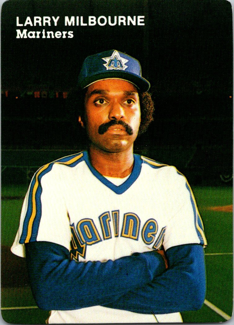 1984 Mother's Cookies Seattle Mariners #10 Larry Milbourne | eBay