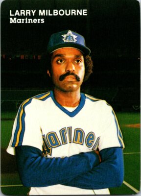 1984 Mother's Cookies Seattle Mariners #10 Larry Milbourne | eBay