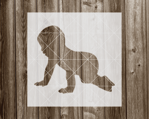 Baby Stencil, Reusable Stencil For Painting, 462 | eBay