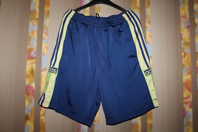 ADIDAS VINTAGE TRACK BOTTOMS RETRO PANTS SHORTS 90S KARDASHIAN POPPERS ...