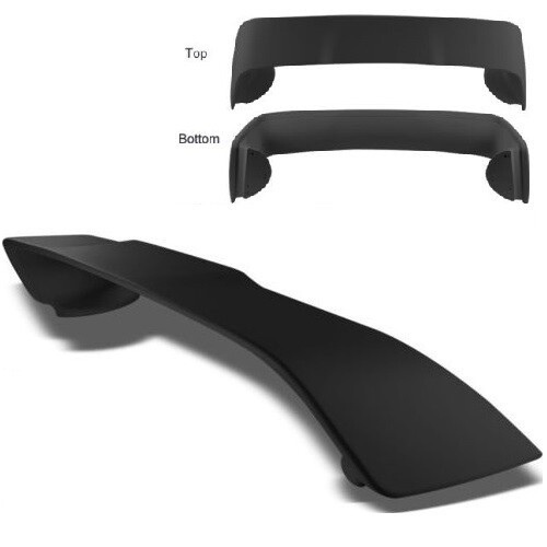 Mitsubishi 08-15 Lancer Spoiler Rear Trunk Tail Wing Unpaint Evo ...