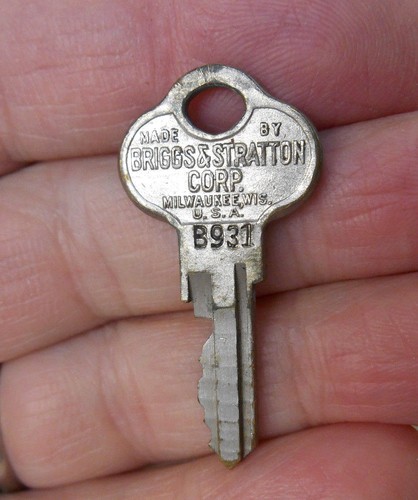 Vintage Original Brass Basco Briggs & Stratton Key # B931 | eBay